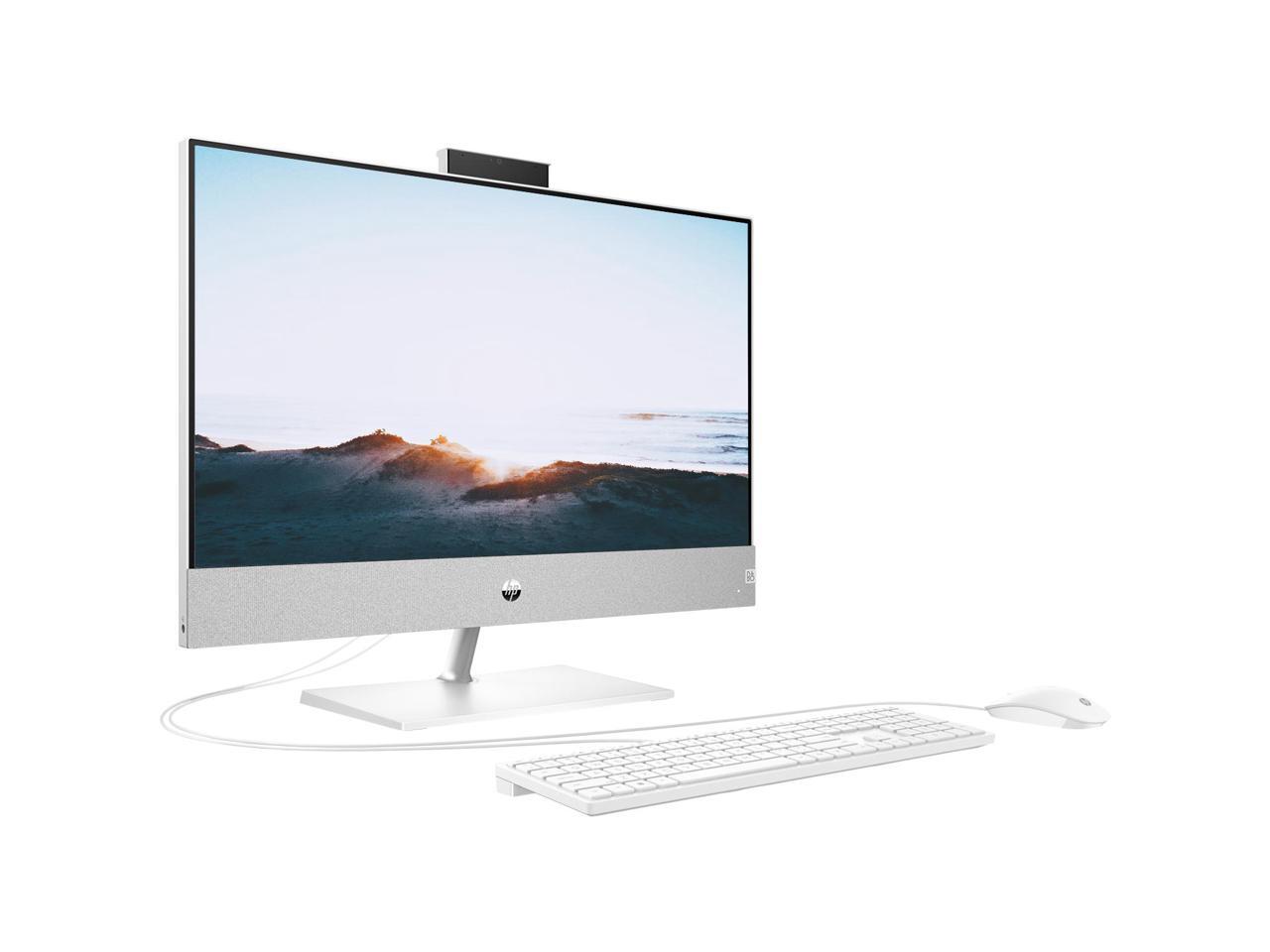 HP Pavilion All-in-One Desktop, 23.8" FHD Display, Intel Core i5-12400T ...