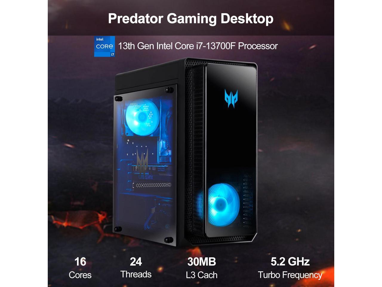 Acer Predator Newest Ultimate Gaming Tower Desktop, Intel Core i7 ...