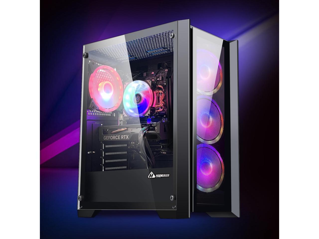 Hoengager Apollo Gaming PC -AMD Ryzen 7 5700G 8-Core 3.8GHz - RTX ...