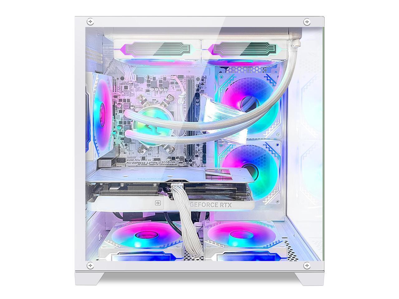 H.E. Gaming PC -AMD Ryzen 7 5700X 3.4 GHz-RTX 4070 12GB -32GB DDR4 RAM ...