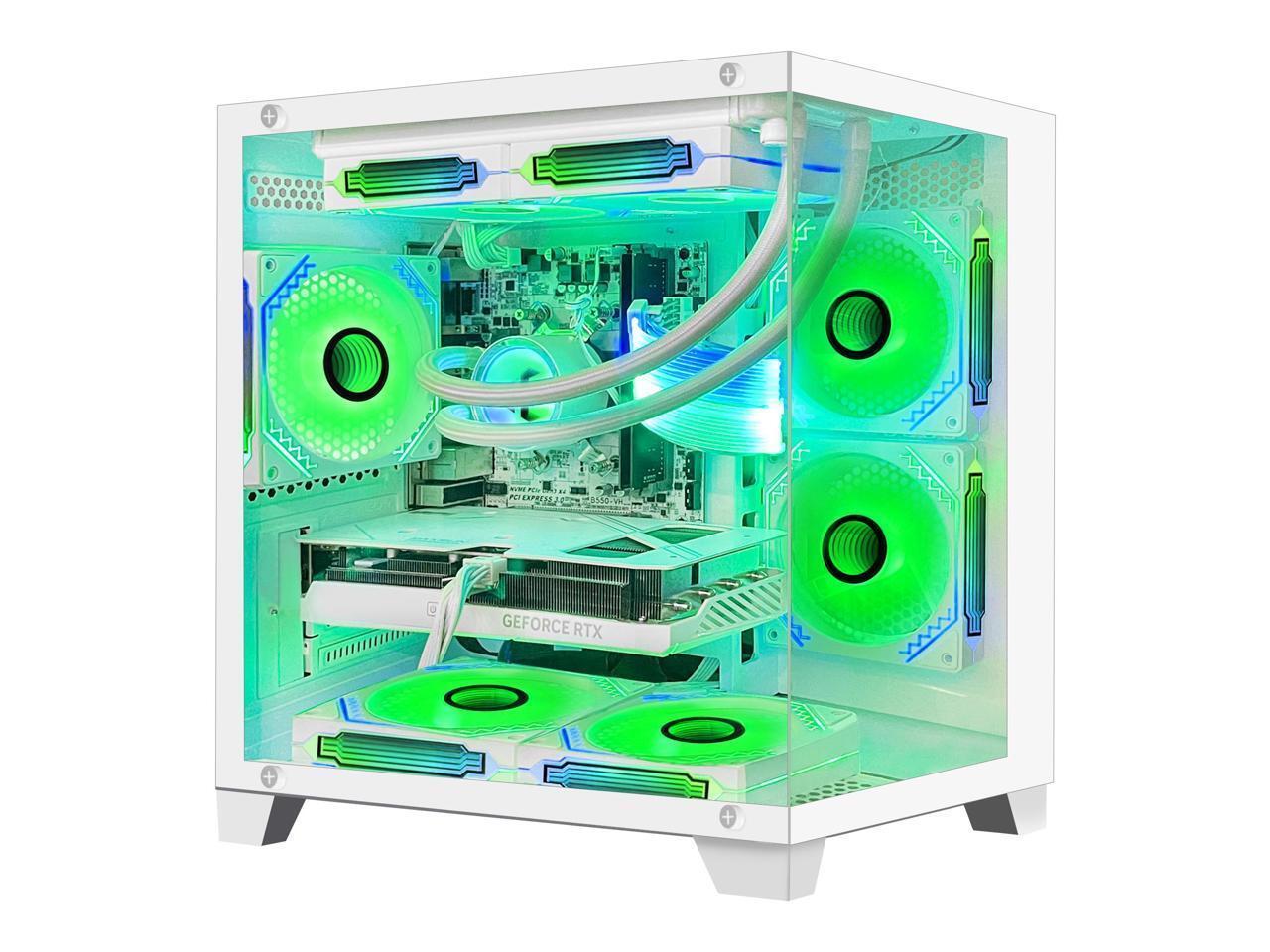 H.E. Gaming PC -AMD Ryzen 7 5700X 3.4 GHz-RTX 4070 12GB -32GB DDR4 RAM ...