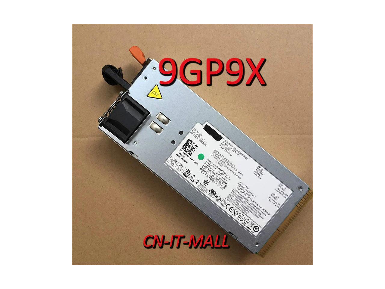 Pulled 3MJJP 9GP9X 1Y45R TCVRR 1100W Power Supply for R910 R810 R510 ...