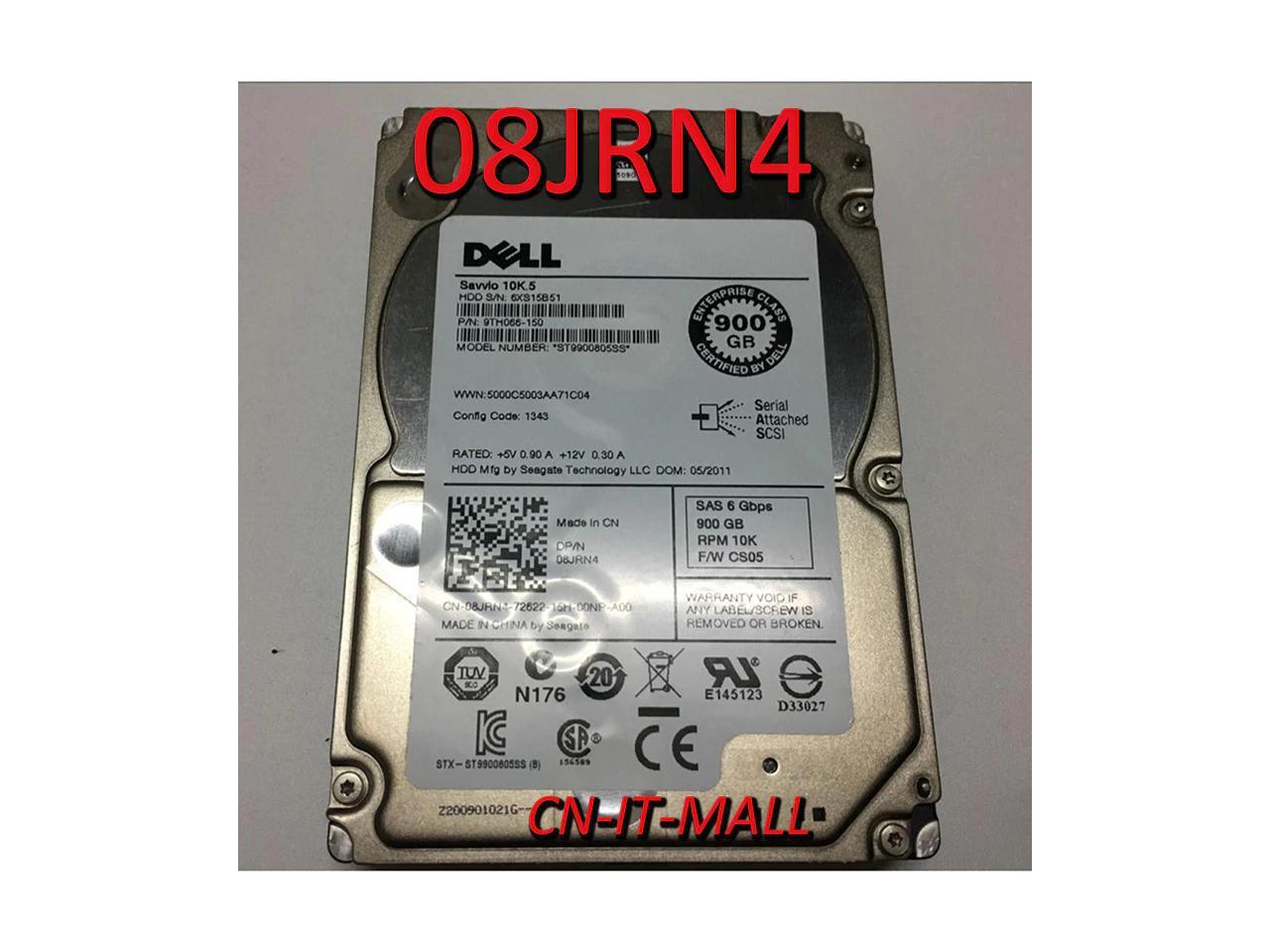 08JRN4 ST9900805SS 900GB 10000 RPM 64MB Cache SAS 6Gb/s 2.5" Internal ...