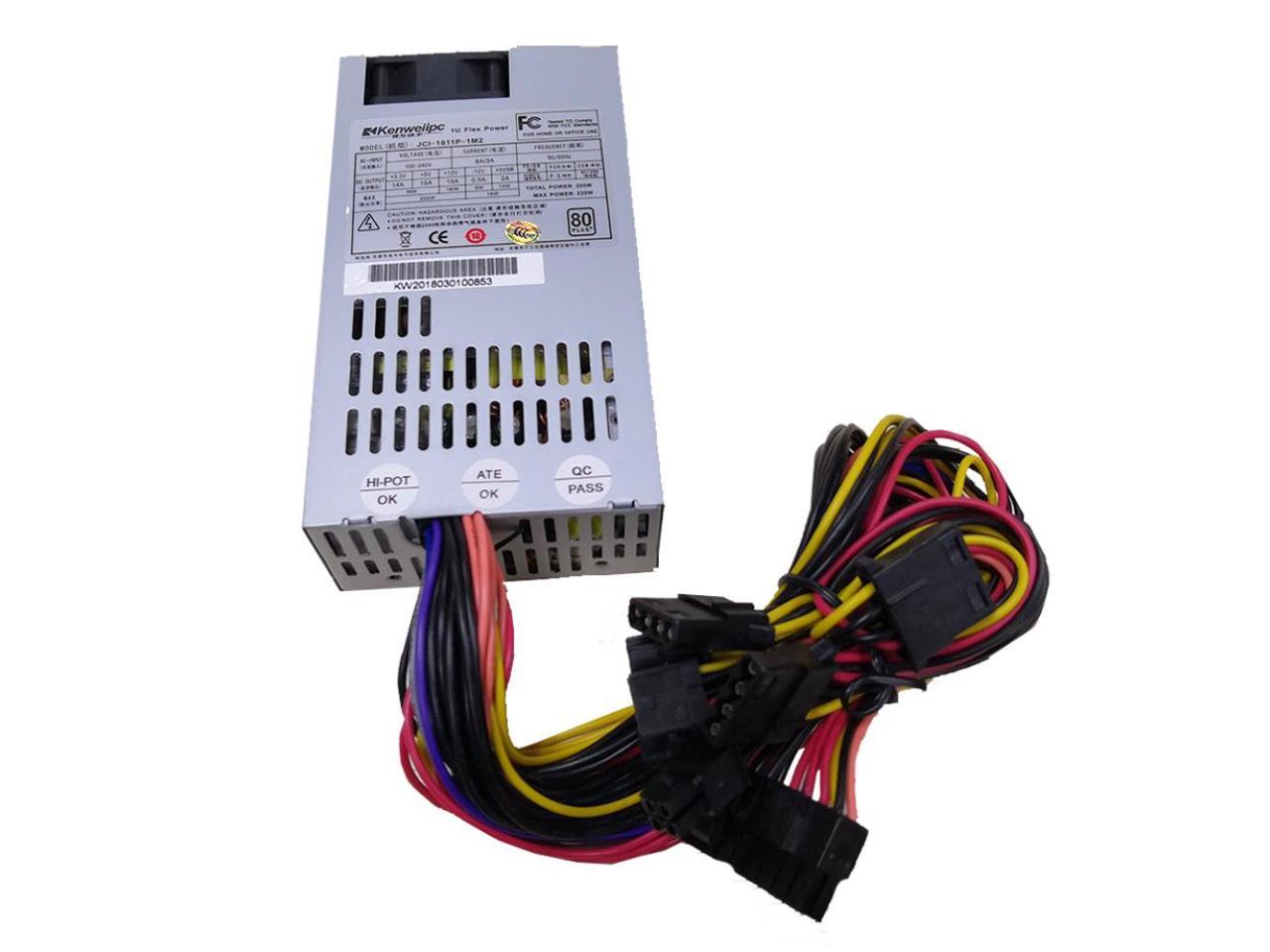 PSU Rated 1U flex power supply 200W mini Industrial server pc computer ...