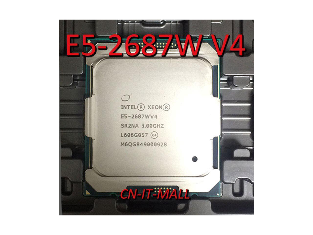 Intel Xeon E5-2687W V4 CPU 3.0GHz 30M 12 Core 24 Threads LGA2011-3 ...