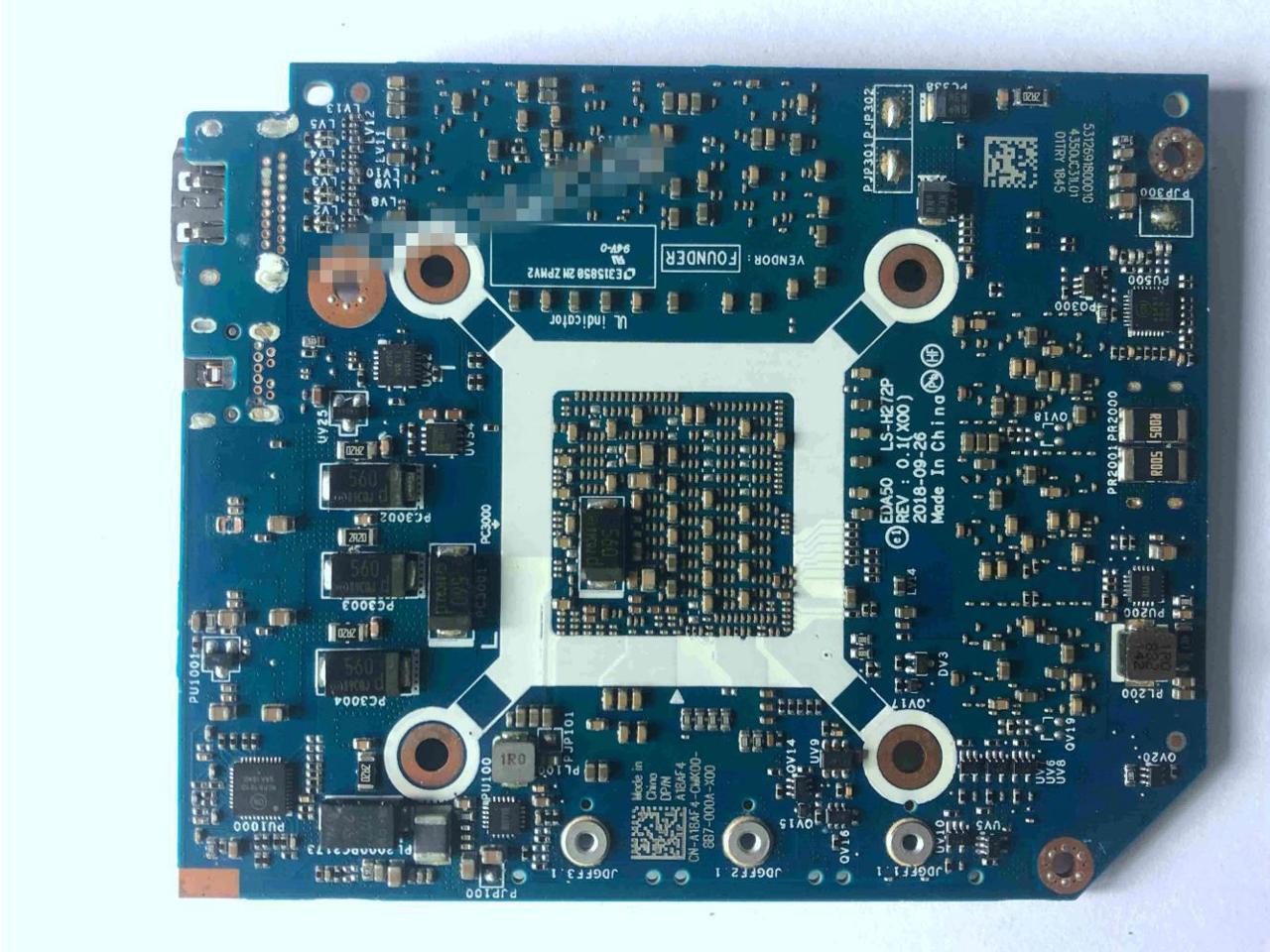 For Dell Precision 7530 7540 For NVIDIA Quadro RTX 3000 6GB GDDR6 N19E ...