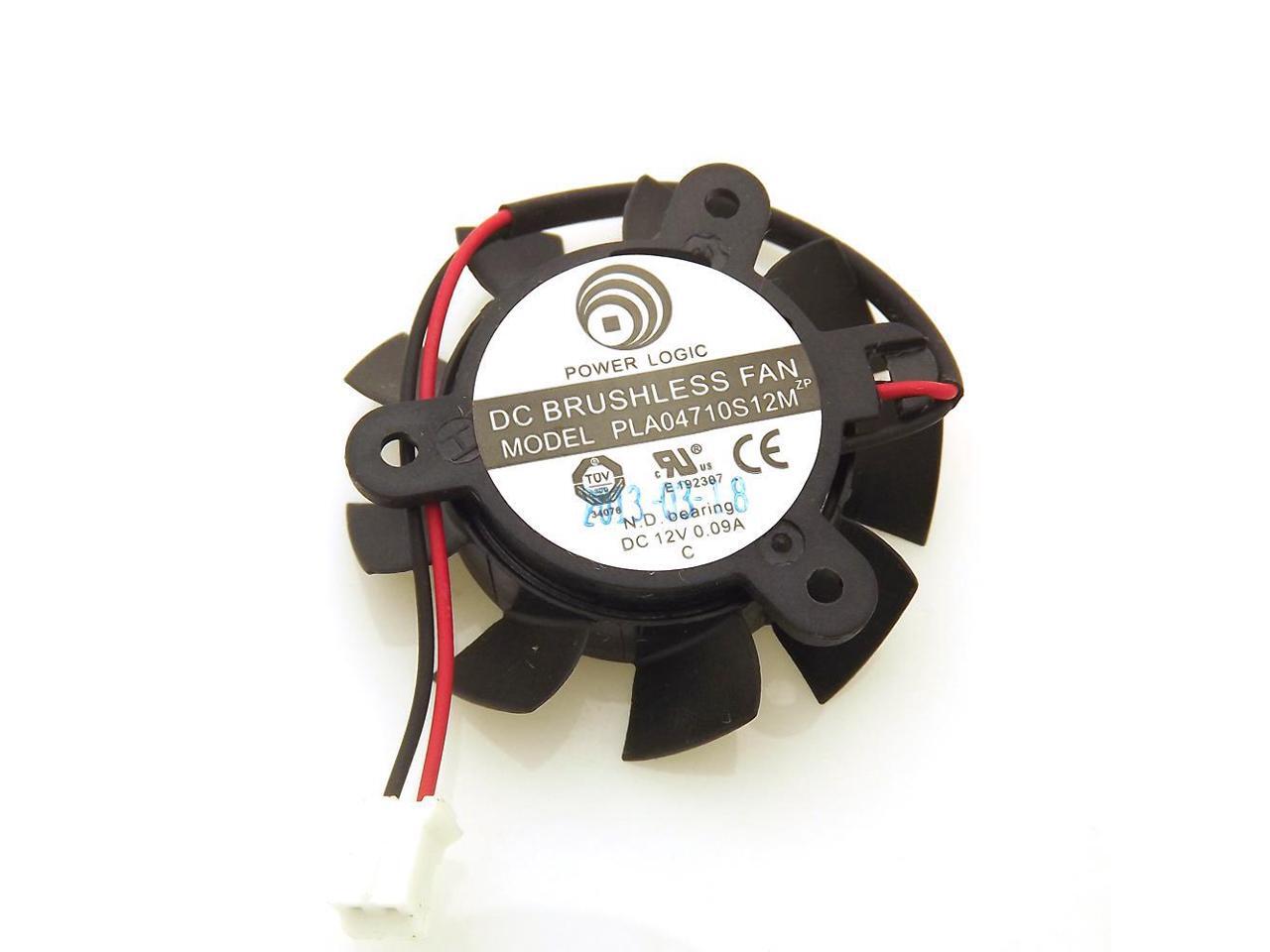 PLA04710S12L PLA04710S12M DC12V 0.09A 37mm 25x25x25mm 4010 Graphics ...