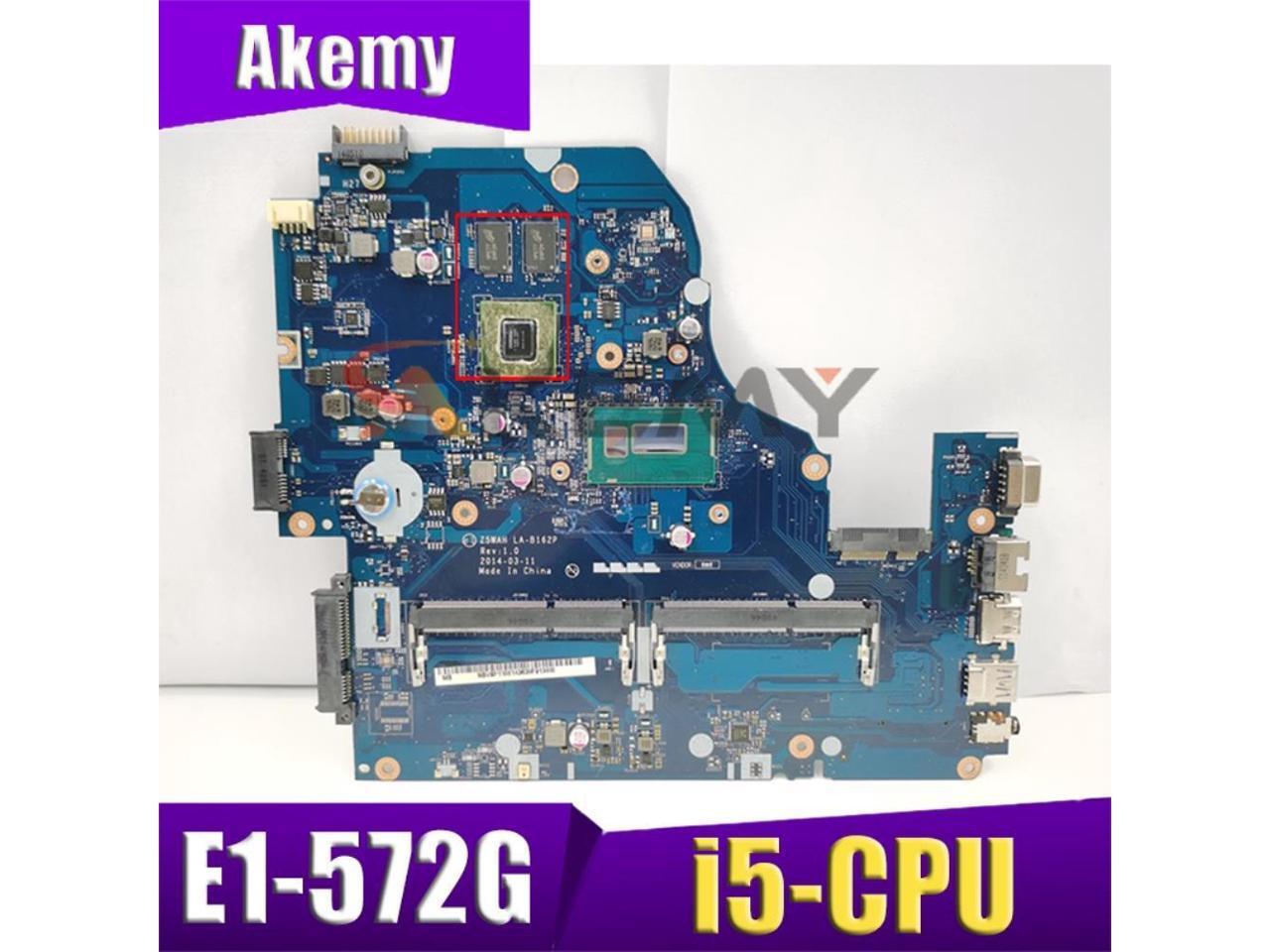 For ACER For ACER E1-572G Z5WAH motherboard i5-CPU LA-B162P Mainboard ...