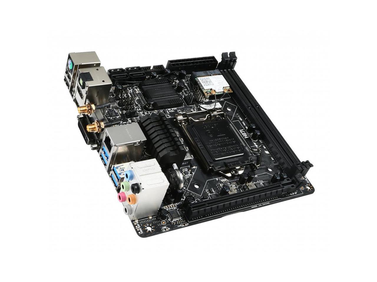 Desktop Motherboard For Msi H87I MS-7851 LGA1150 DDR3 16GB PCI-E3.0 ...