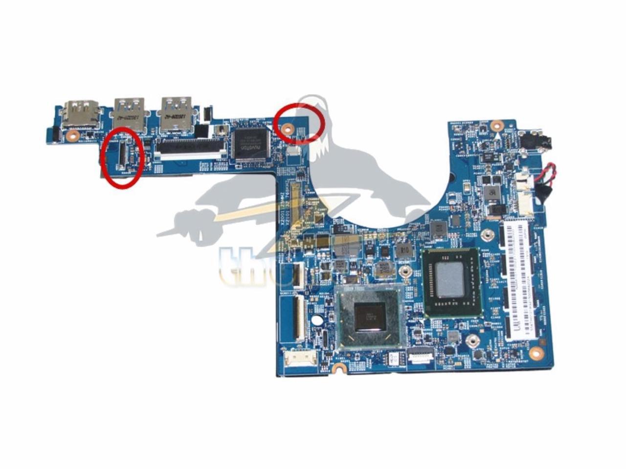 NBM1011001 48.4TH03.021 for acer aspire S3-391 laptop motherboard i3-2637M CPU HM77 GMA HD4000 ...