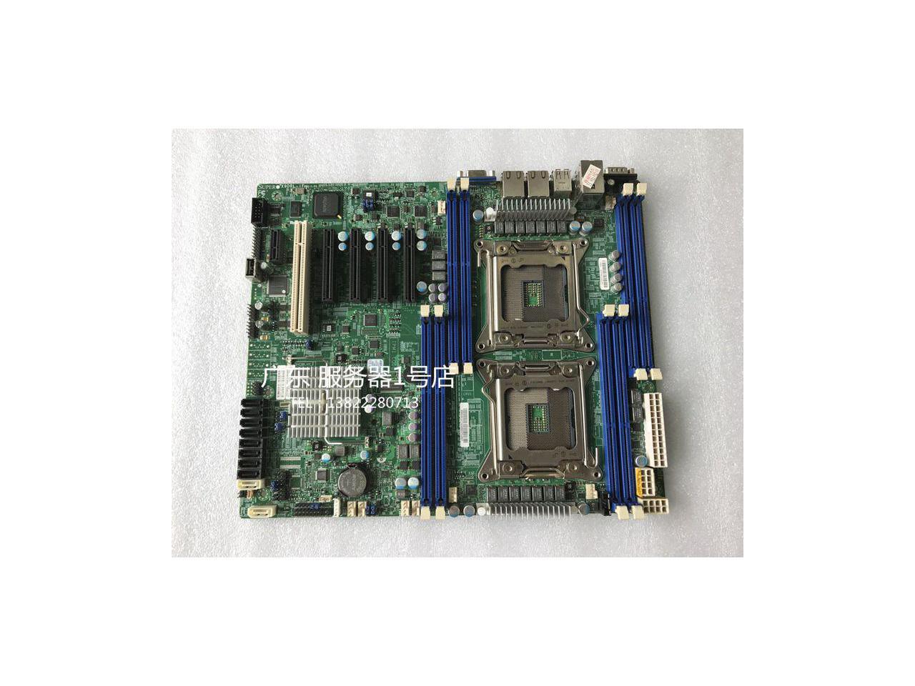 Super Micro X9DRL-if x79 C602 2011 dual-way motherboard supports NVME ...