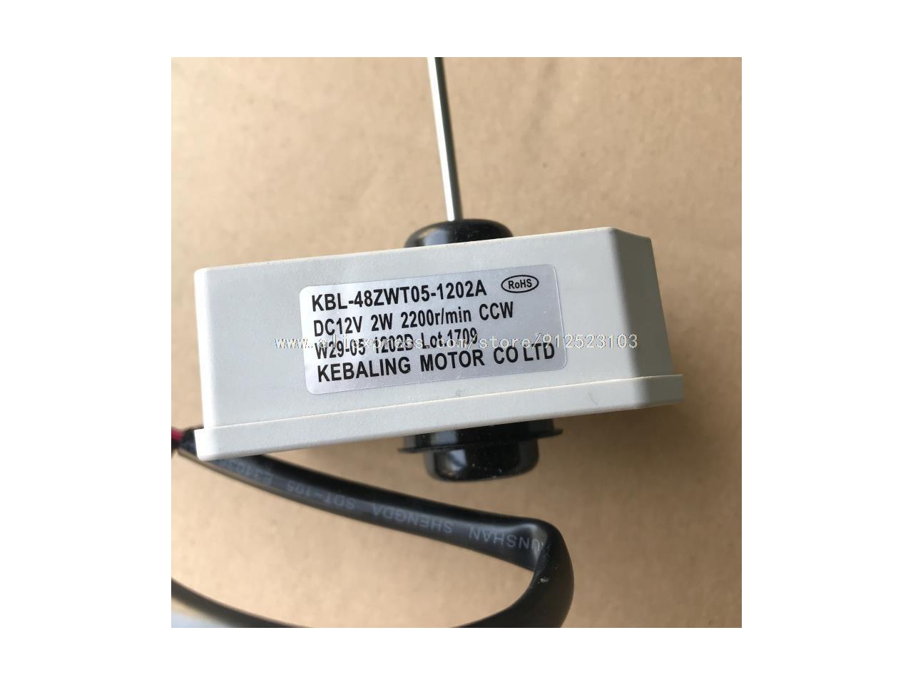 fan motor KBL-48ZWT05-1202A DC 12V KBL-48ZWTO5-1202A reverse rotary motor - Newegg.com