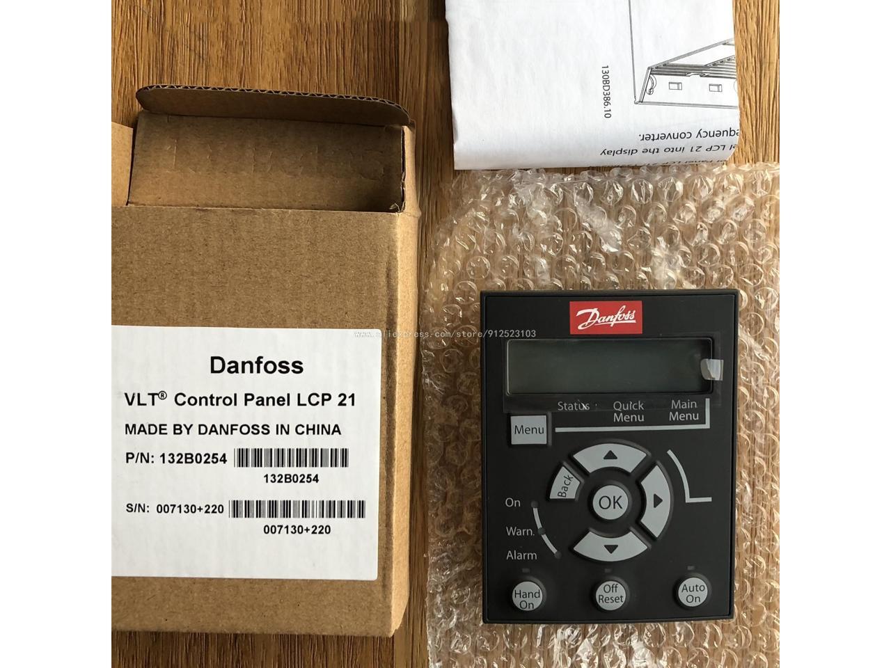 Danfoss FC360 inverter operation panel LCP21 order number 132B0254 ...