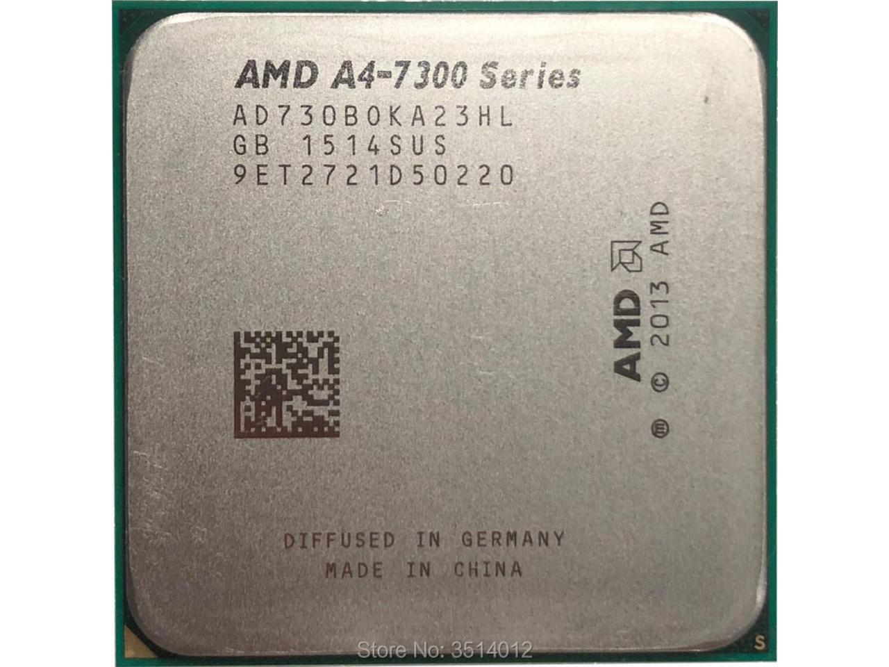 AMD A4-Series A4-7300 A4 7300 A4 7300K A4 7300B 3.8 GHz Dual-Core CPU ...