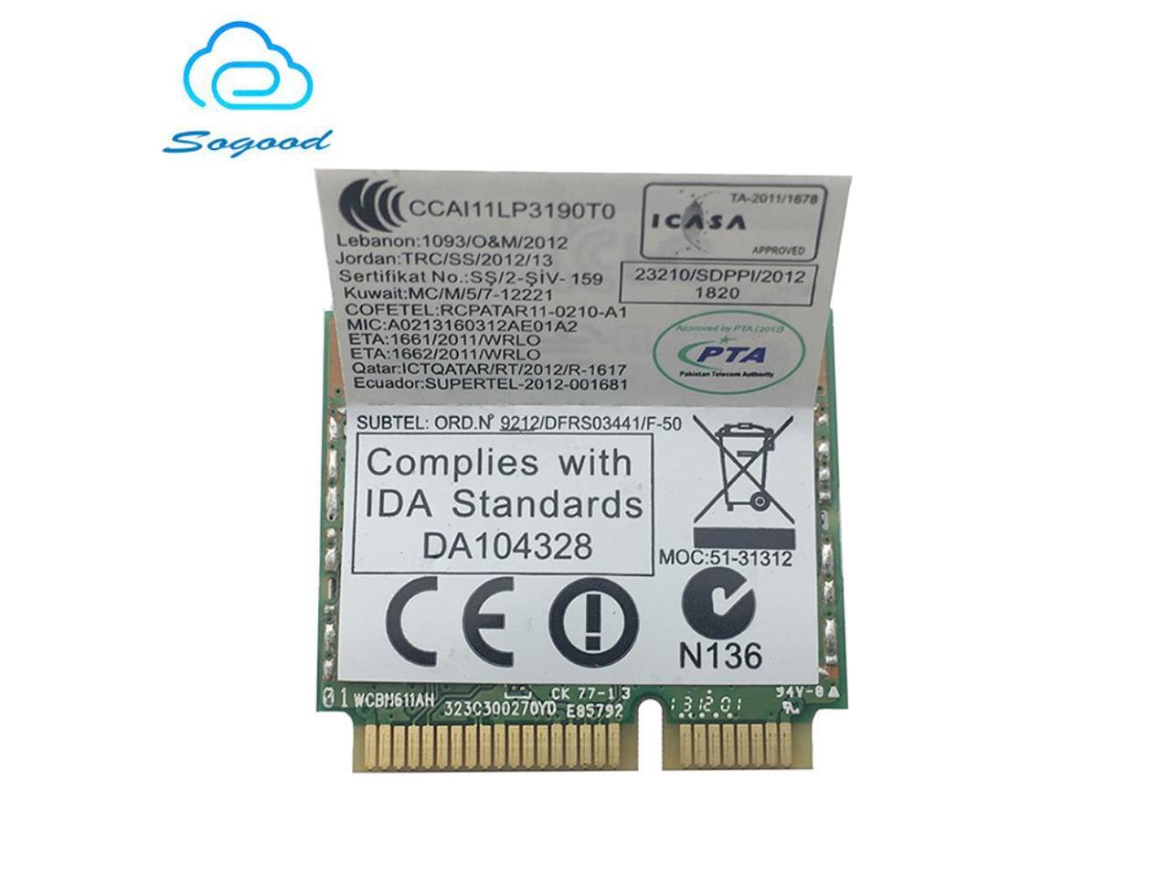 Atheros AR5B22 AR946X 2.4G&5G 300Mbps Mini PCIe bluetooth 4.0 Wireless ...