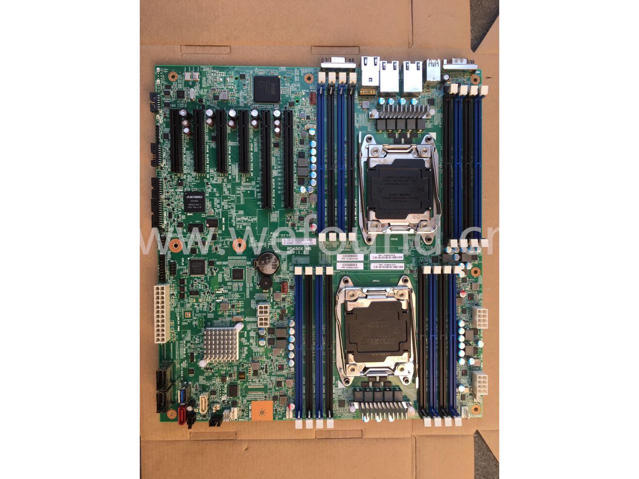 For Lenovo ThinkServer RD450X MB X99 C612 Server Motherboard Fully ...