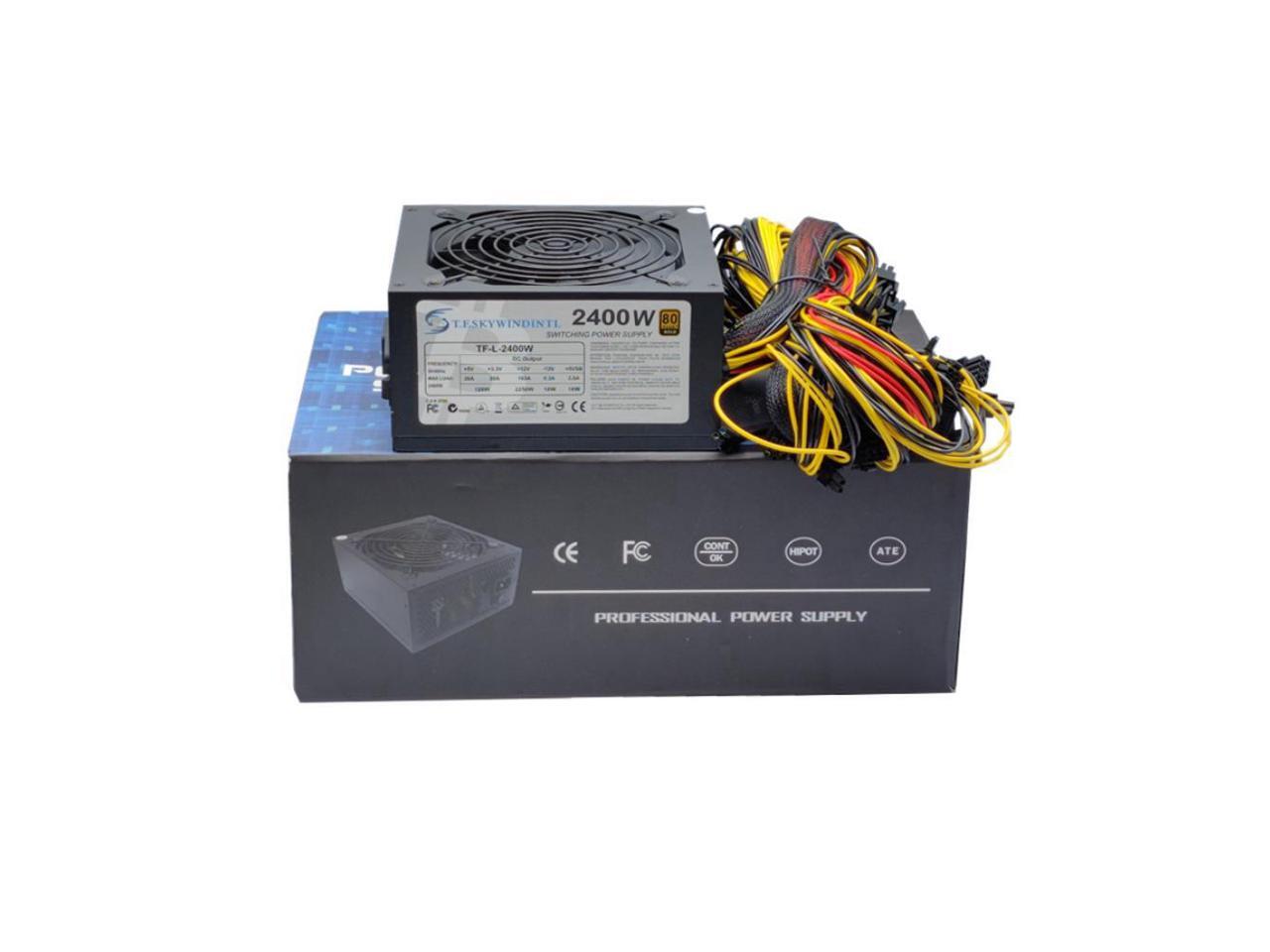 Server PSU 1800W 2000W 2400W 90V-260V ATX ETH Bitcoin Mining Power ...