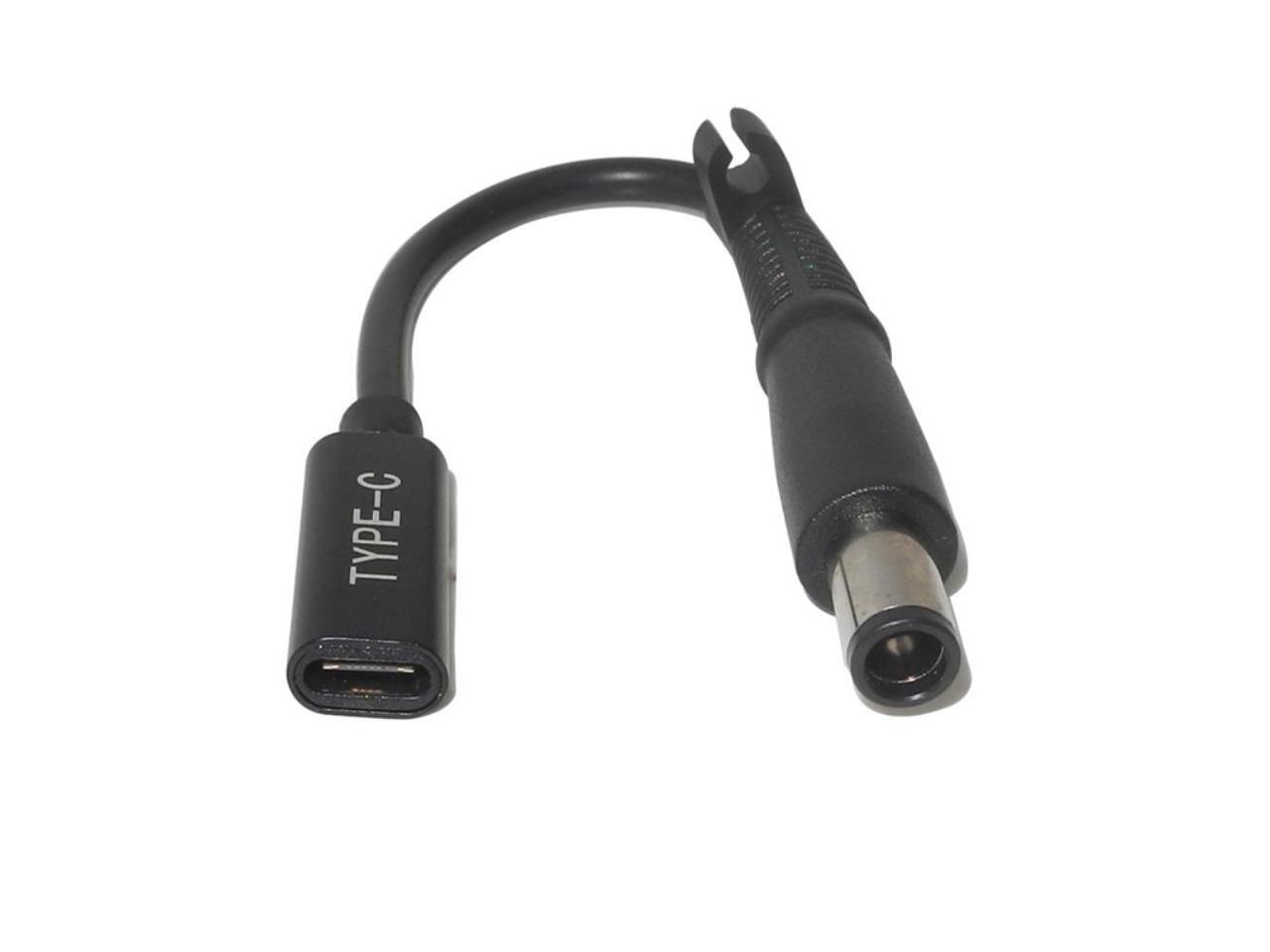 USB Type C PD Power Adapter Converter DC Plug Connector Cable Cord 7 ...