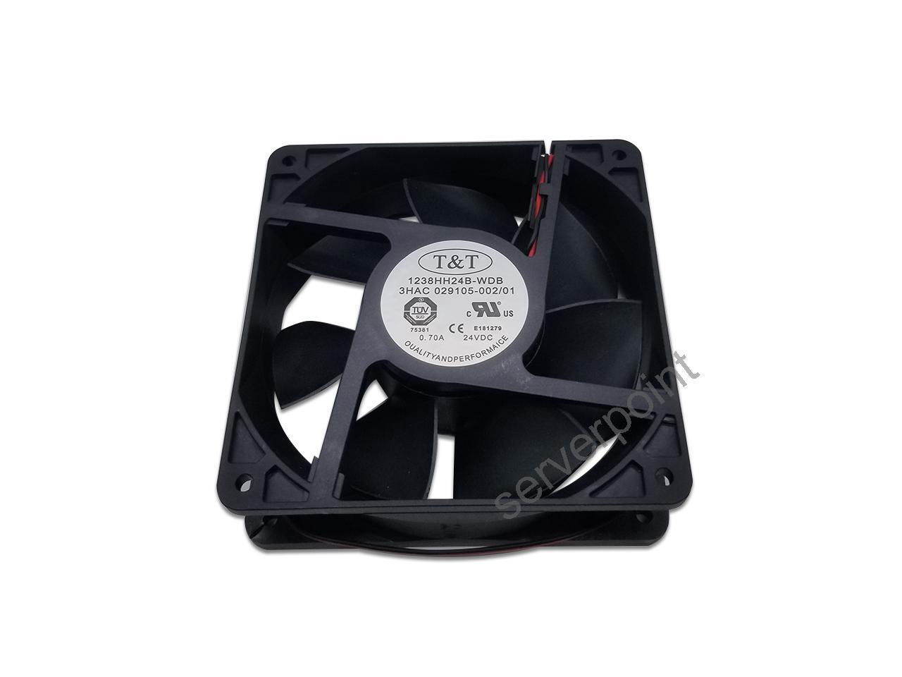 1238HH24B-WDB 24V 0.70A 12038 2 Lines ABB robot cooling fan - Newegg.com