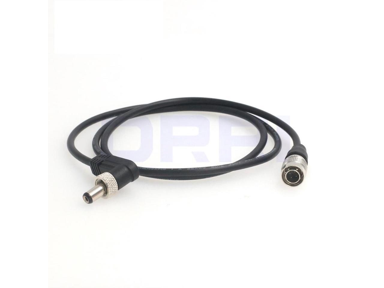 Hirose 4pin to 2.1mm Lock DC for Video Devices PIX-E5 PIX-E7 PIX-E5H ...