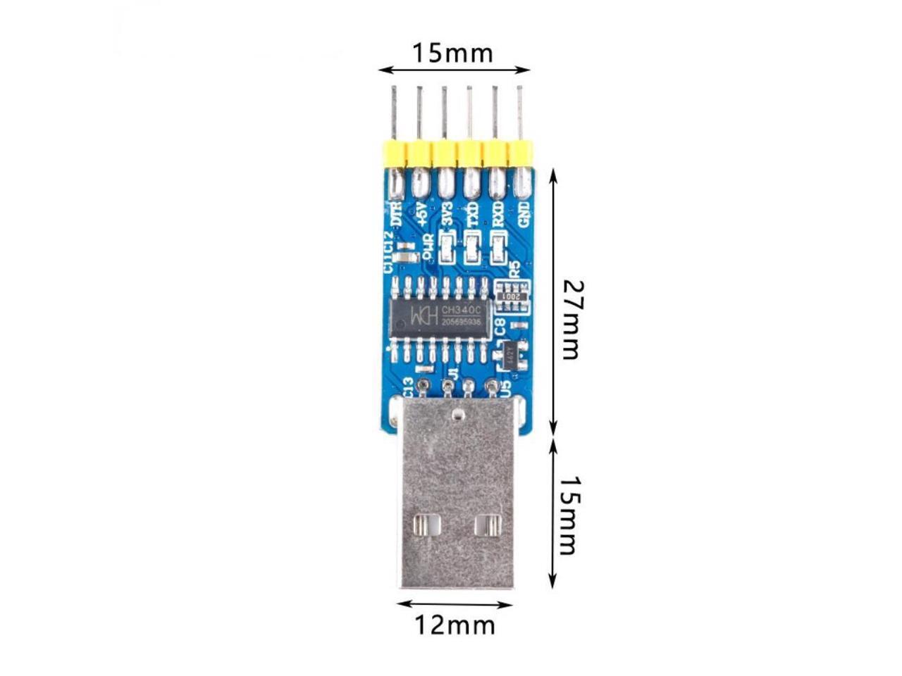 USB CP2102 to TTL RS232 USB TTL to RS485 Mutual Convert 3 in 1 Convert Module Serial Adapter for ...