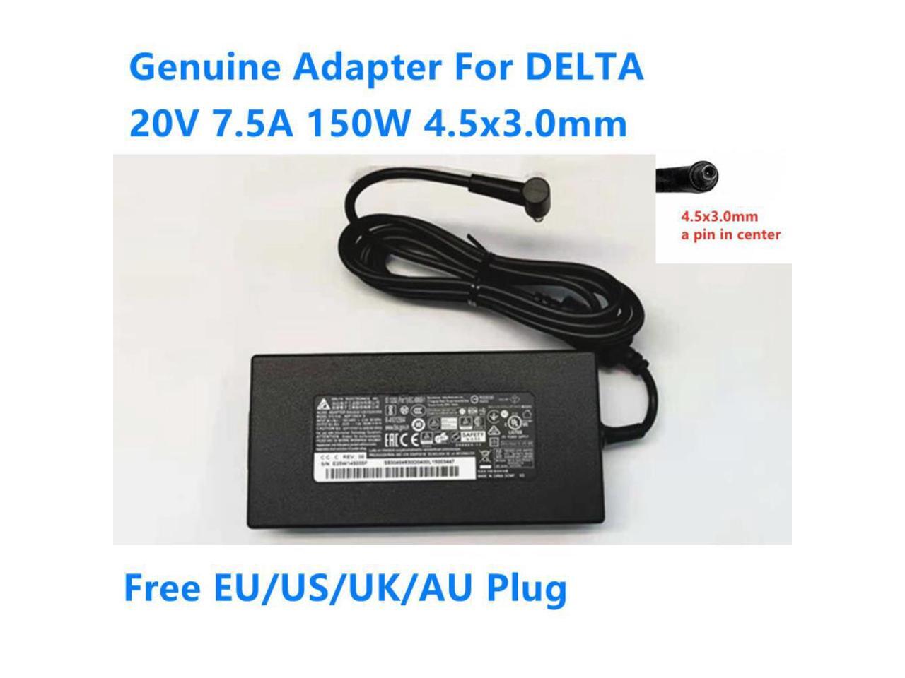 20V 7.5A 150W 4.5x3.0mm DELTA ADP-150CH D Power Supply AC Adapter For ...