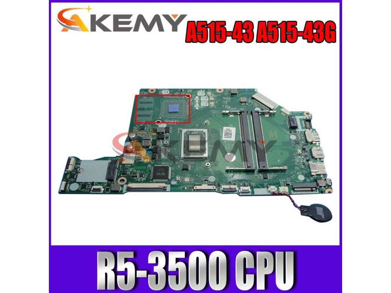 LA-H801P Mainboard For Acer Aspire A515 A515-43 A515-43G Laptop Motherboard With R5-3500 CPU 100 ...