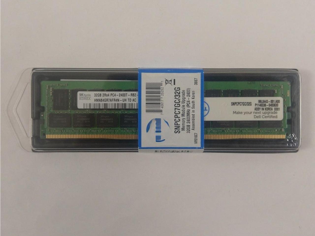 R430 R530 R630 R730 R830 R930 DDR4 32G 2133P 2400T memory - Newegg.com
