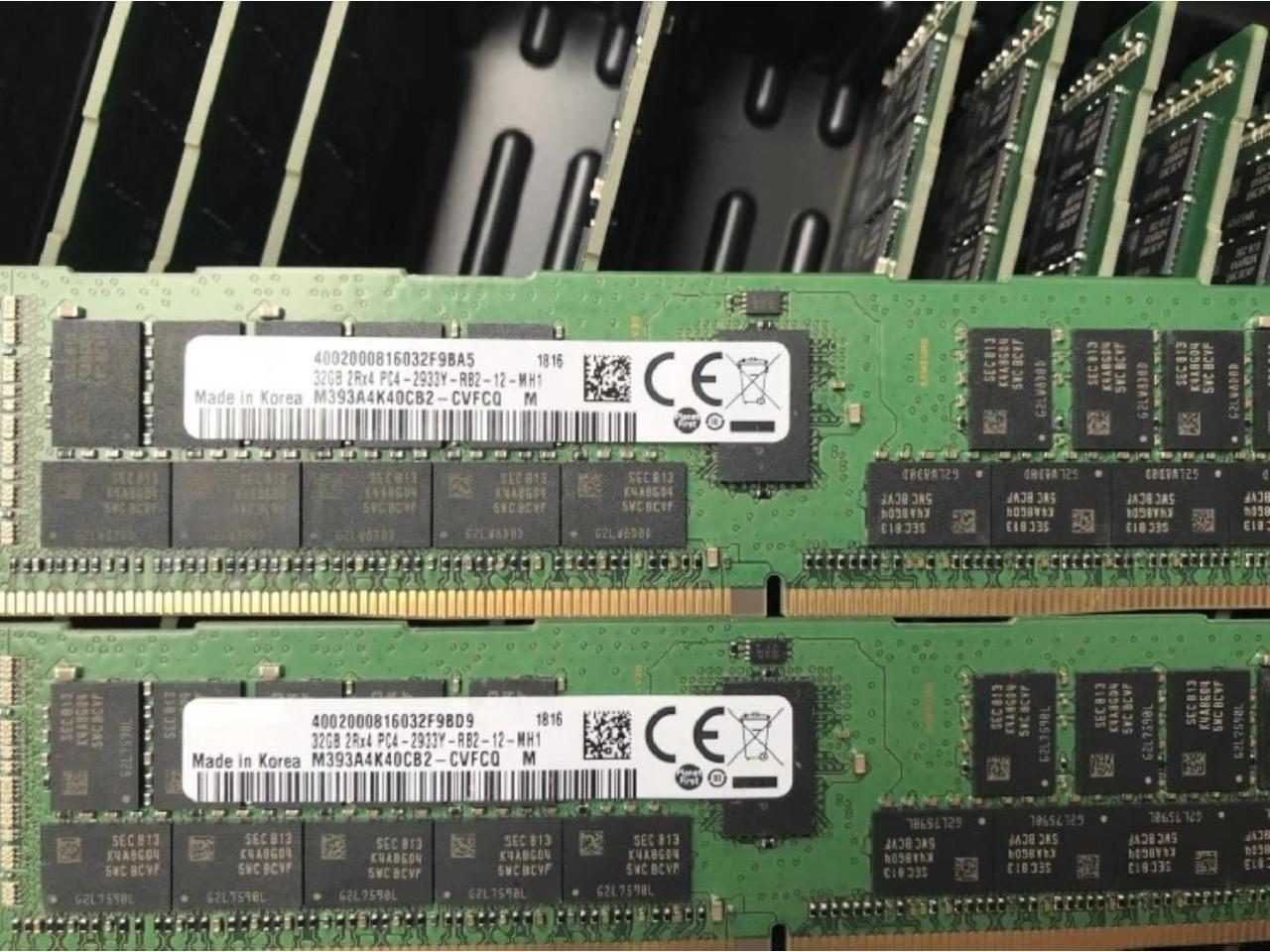 32G DDR4 2933MHz ECC RDIMM server memory M393A4K40DB2-CVF - Newegg.com
