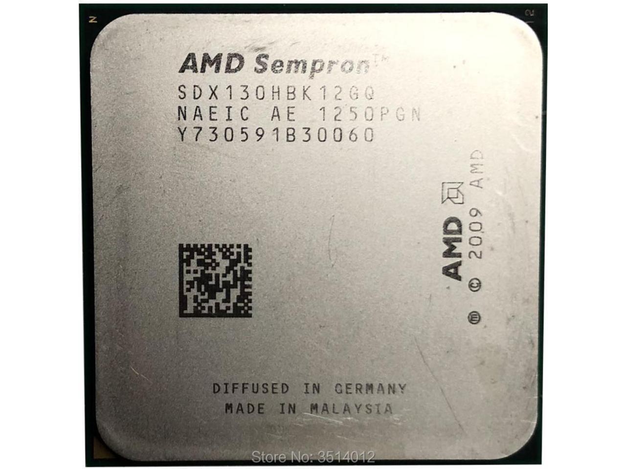 AMD Sempron 130 X 130 X130 2.6G Single-Core CPU Processor SDX130HBK12GM ...