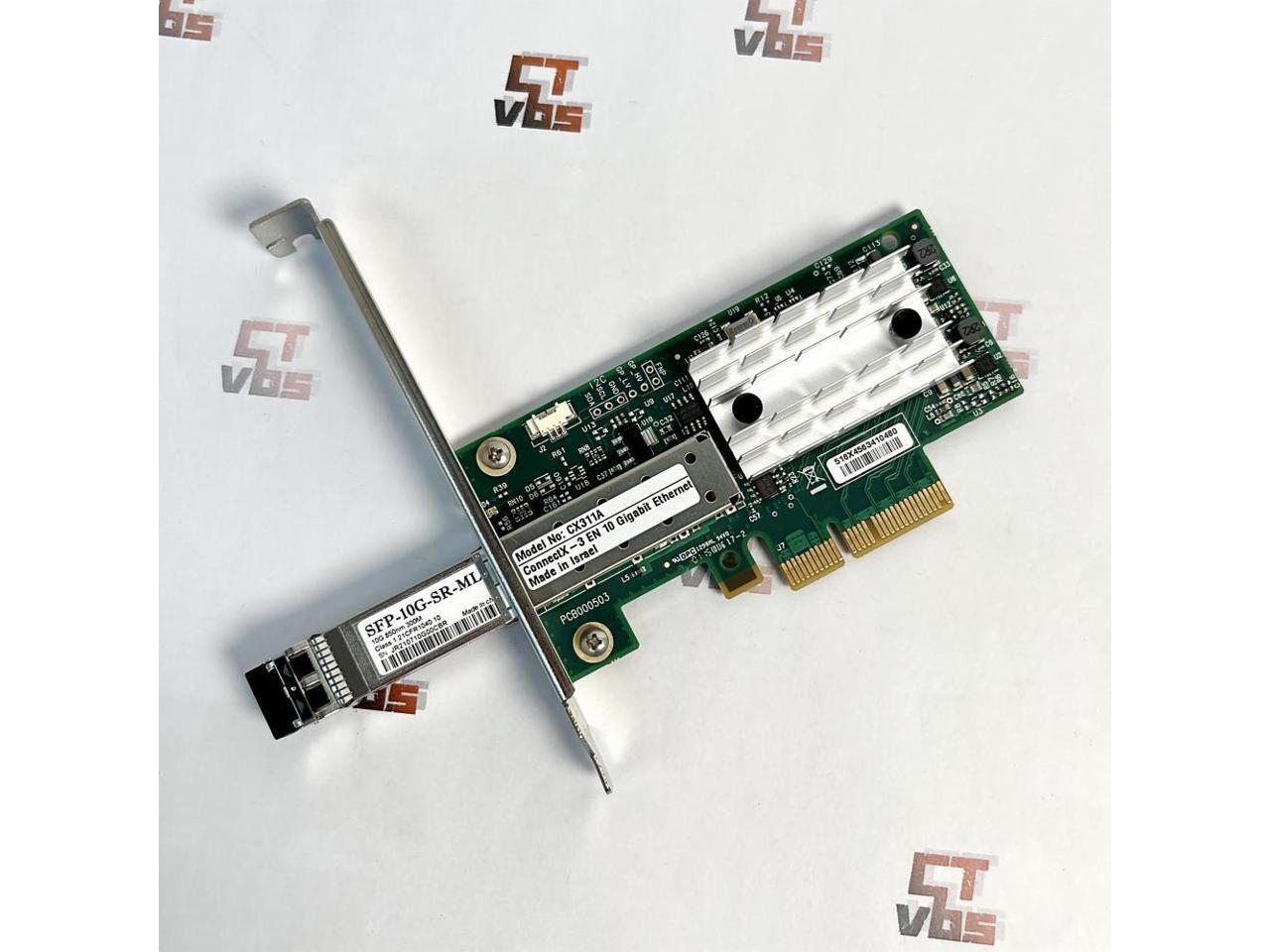 MCX311A-XCAT CX311A ConnectX-3 EN 10G Ethernet 10GbE SFP+ PCIe NIC ...