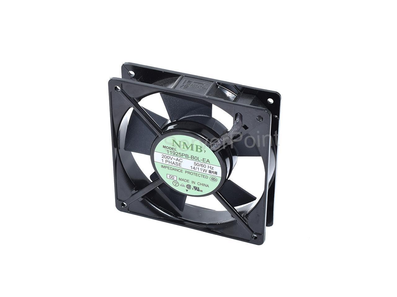 Genuine 11925PB-B0L-EA AC200V 50/60Hz 14/11W Server Square Aluminum ...