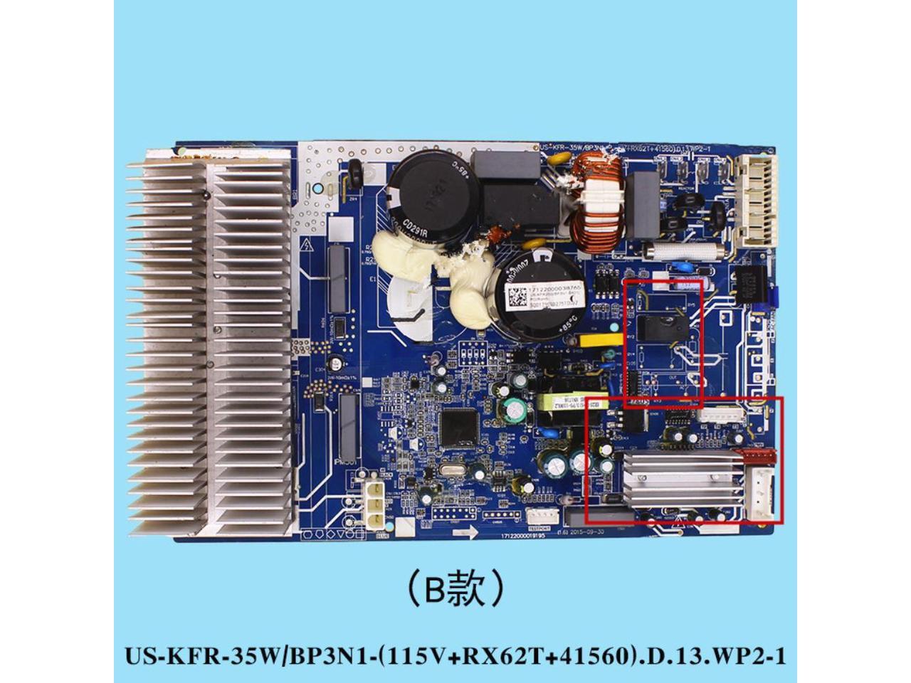 for air conditioning computer motherboard US-KFR-35W/BP3N1-(115V+RX62T+41560).D.13.WP2-1 part ...
