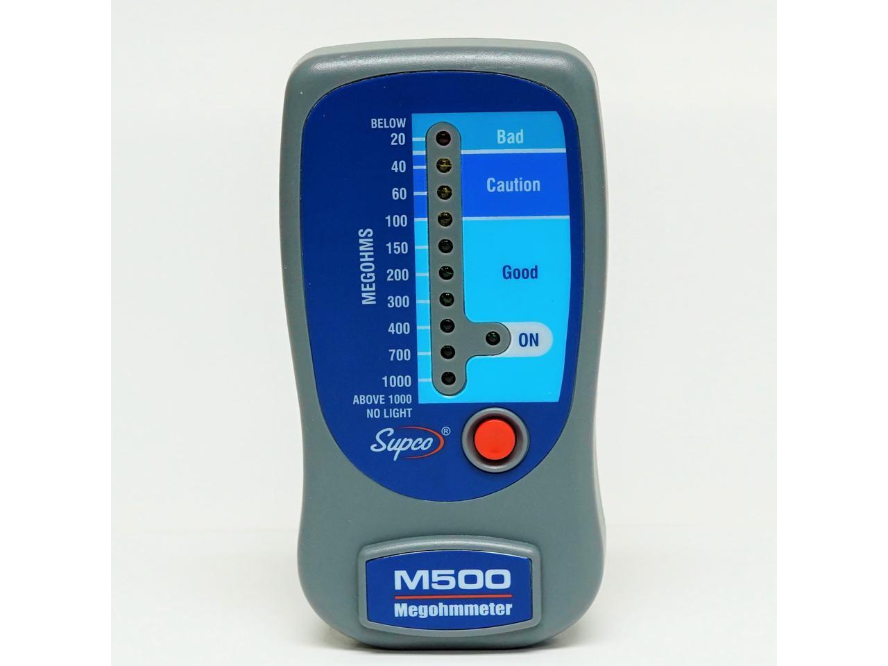 SUPCO M500 Megohmmeter,500VDC - Newegg.com
