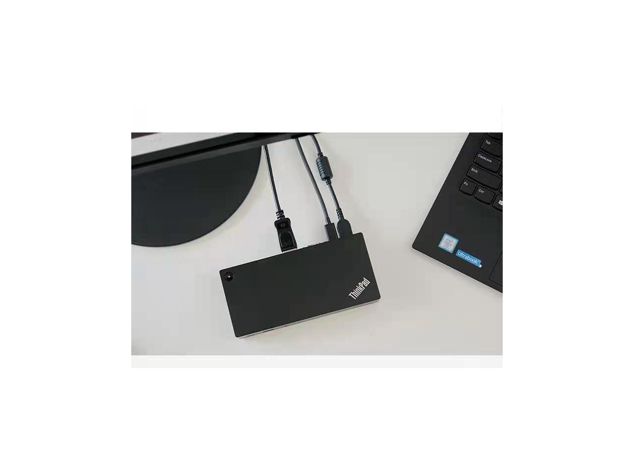 Lenovo ThinkPad USB-C Dock Gen 2, 40AY0090US ,Black,Graphics card ...