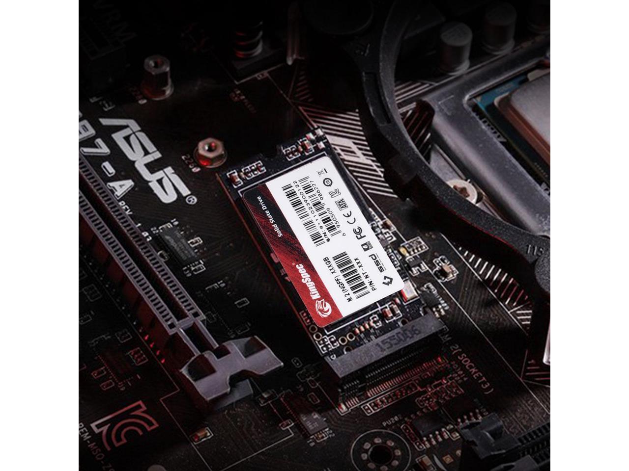 KingSpec M.2 SATA 2242 SSD Internal Solid State Drive ROM High ...