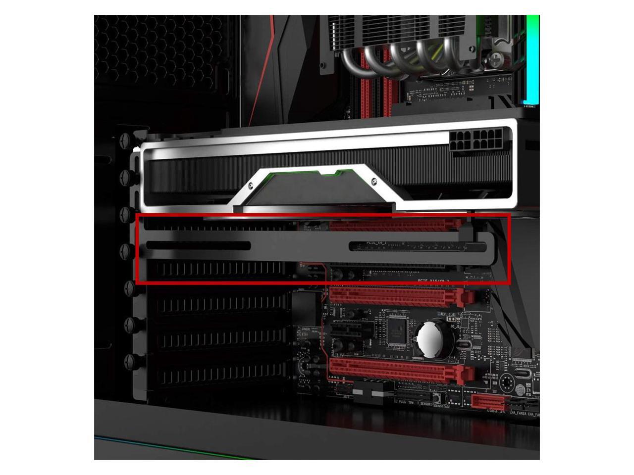 Durable Aluminum Bracket Graphics Card GPU Card Holder L-shaped Support ...