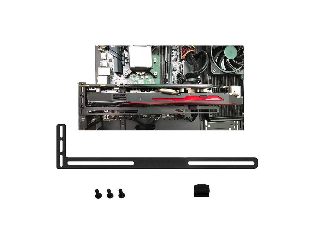Durable Aluminum Bracket Graphics Card GPU Card Holder L-shaped Support ...