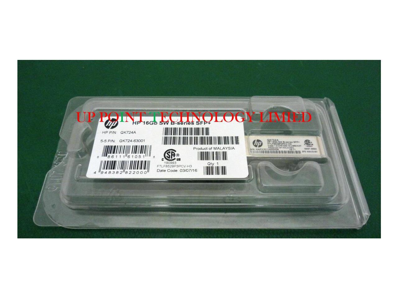 HPE QK724A 14.025Gbps LC SFP+ 16Gb Fibre Channel (SW) Transceiver for ...