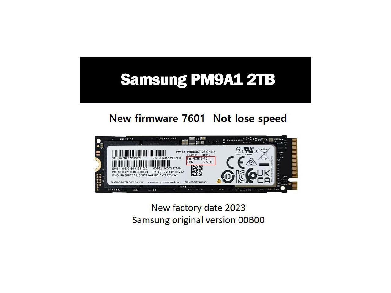 NEW Samsung PM9A1 2TB PCIe Gen 4 NVME SSD 7000MBs 2023 MODEL Solid State Drive 2280 - Newegg.com