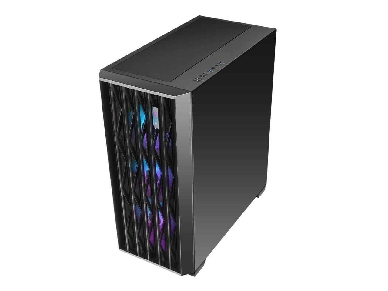 AZZA LEGIONAIRE 470 / Gaming/ ATX mid tower/ Metal Mesh Side Panel ...
