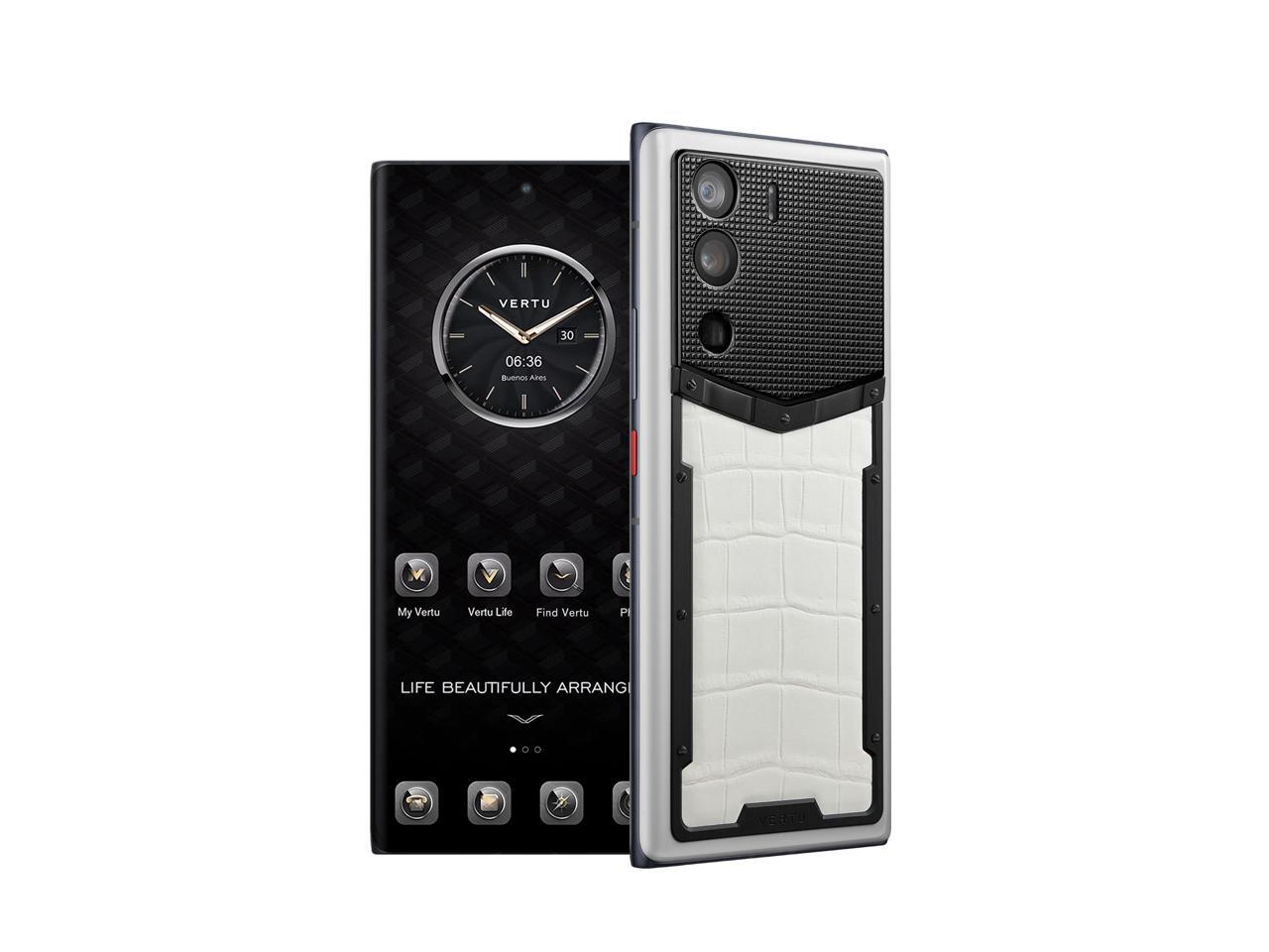 VERTU METAVERTU Alligator Leather Web3 Cell Phone Alligator Leather 5G ...