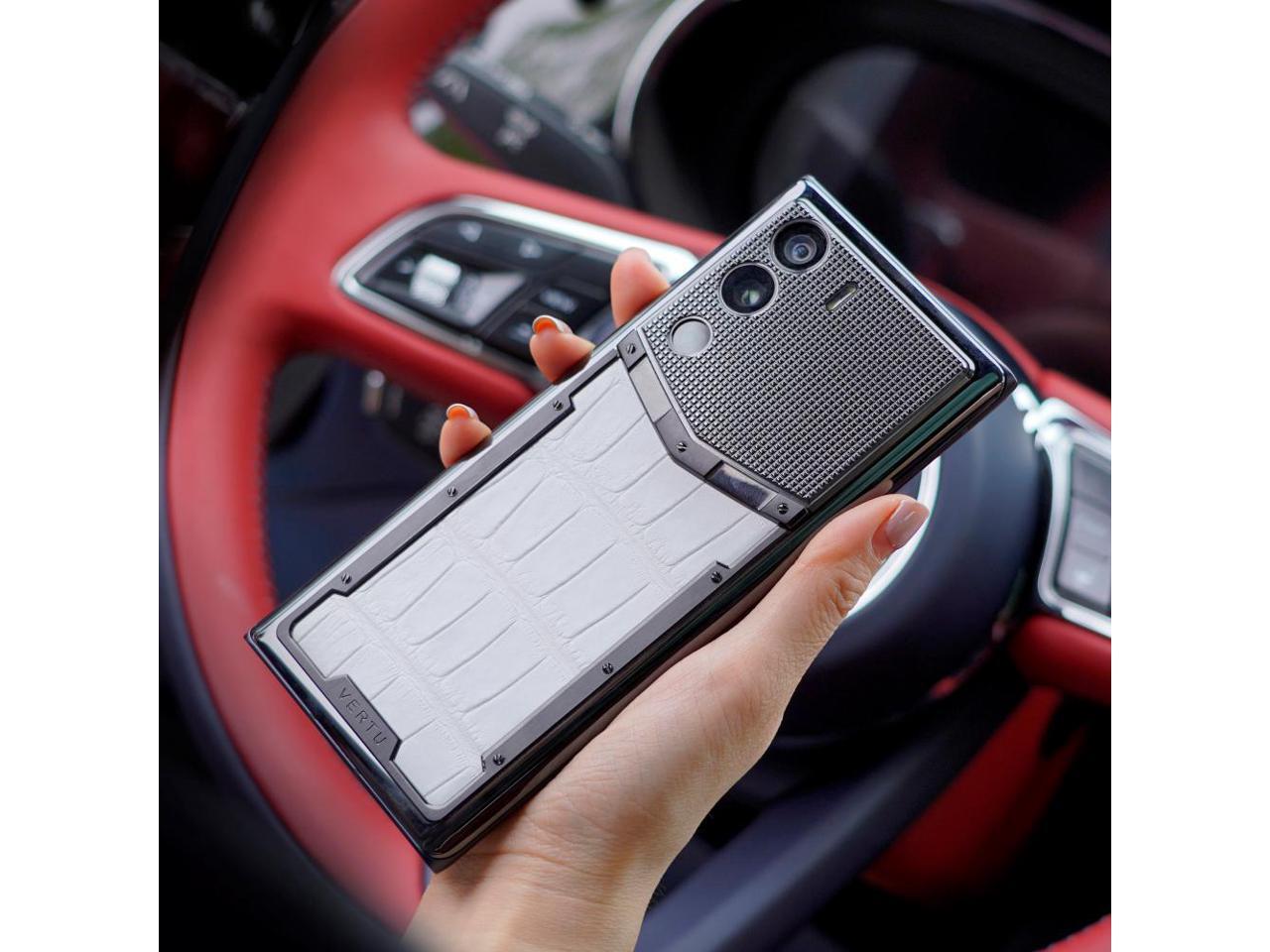 VERTU METAVERTU Alligator Leather Web3 Cell Phone Alligator Leather 5G ...