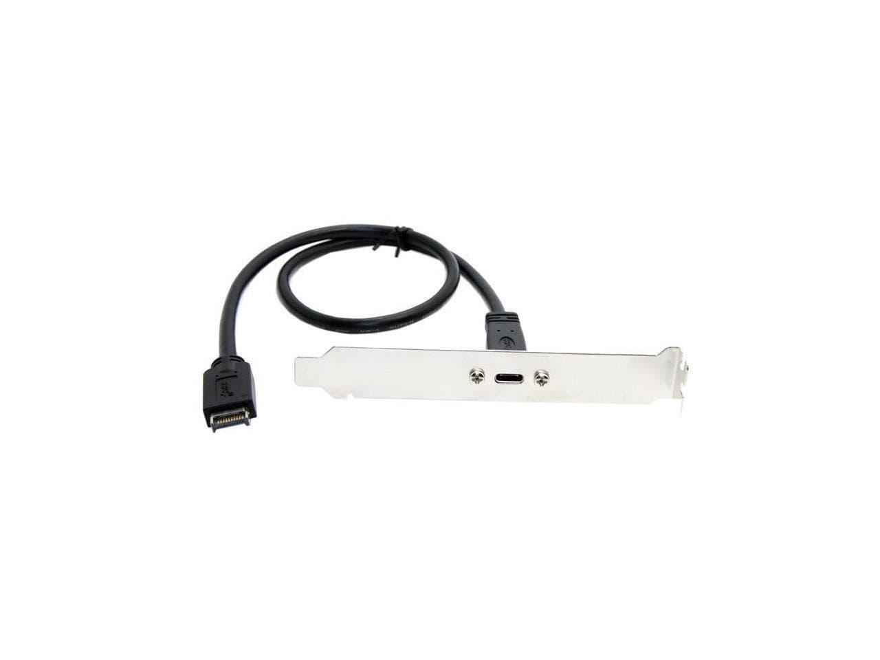 USB 3.1 Type-E Motherboard Front Panel Header Connector to USB-C Back ...