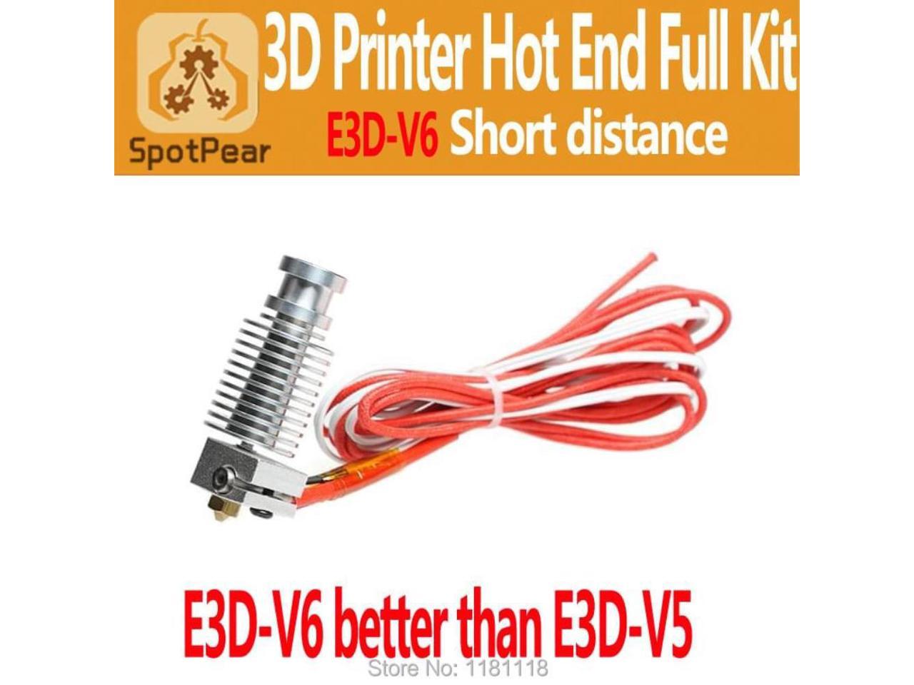 E3D-V6 Short distance Hot End Full Kit Prusa i3 3d printer extruder ...