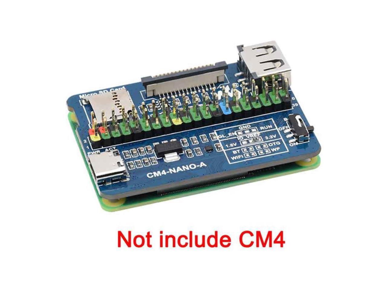 Waveshare For Raspberry Pi Compute Module 4 Lite/EMMC CM4-NANO-A Expansion Board With For ...