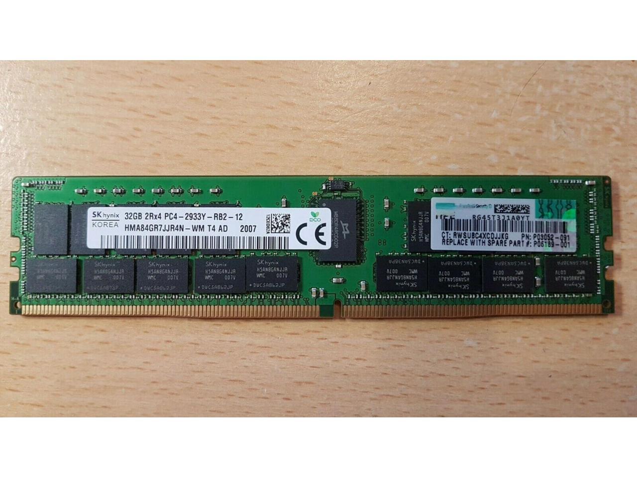 32G PC4-2933Y P00924-B21 P03052-091 Memory P06189-001 - Newegg.com