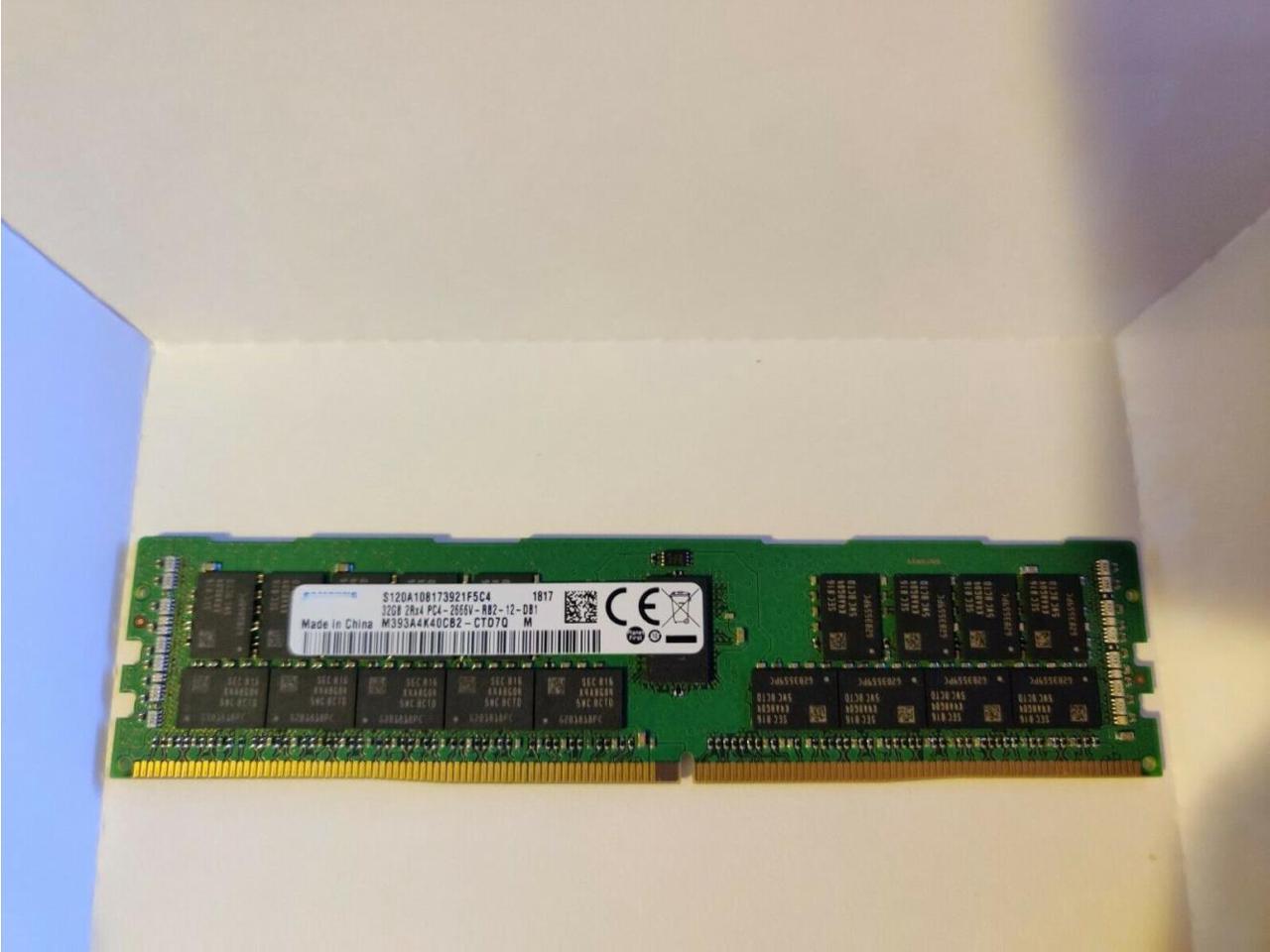 RAM 32G 2RX4 2666V DDR4 ECC REG Server Memory M393A4K40CB2-CTD7Q ...