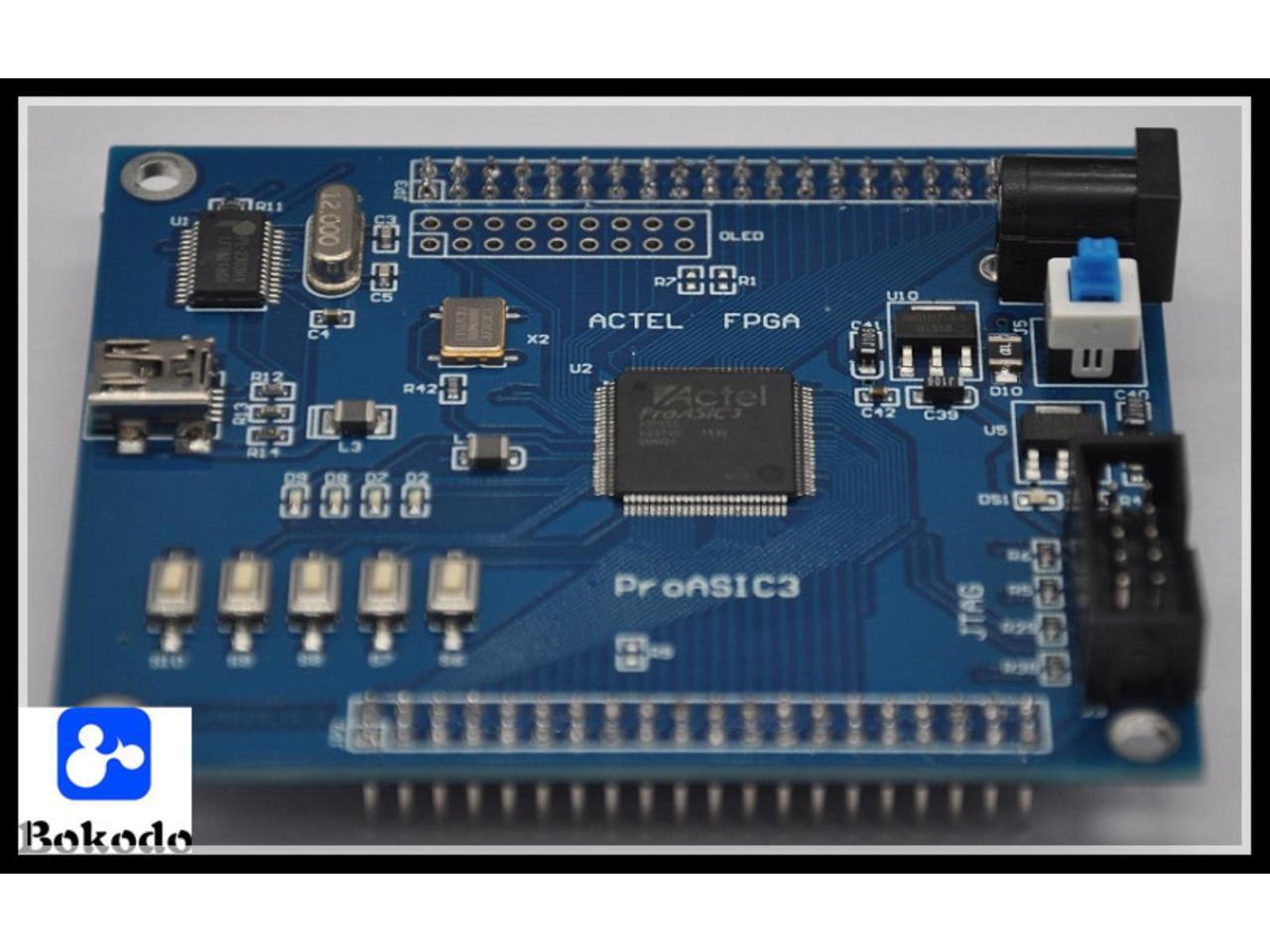 ACTEL ProASIC A3P125 with Serial FPGA Minimum System Development Board ...