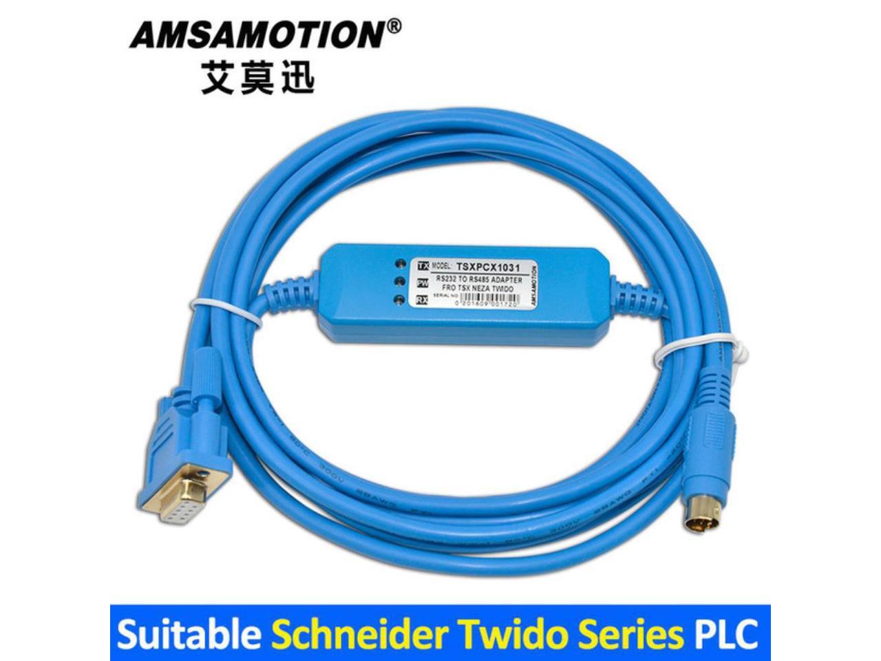 TSXPCX1031 For Schenider TWIDO Series PLC Programming Cable RS232 Port ...